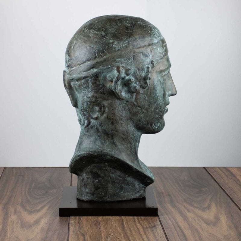 Sculpture - Ηead of the Charioteer of Delphi - Studio Morfes