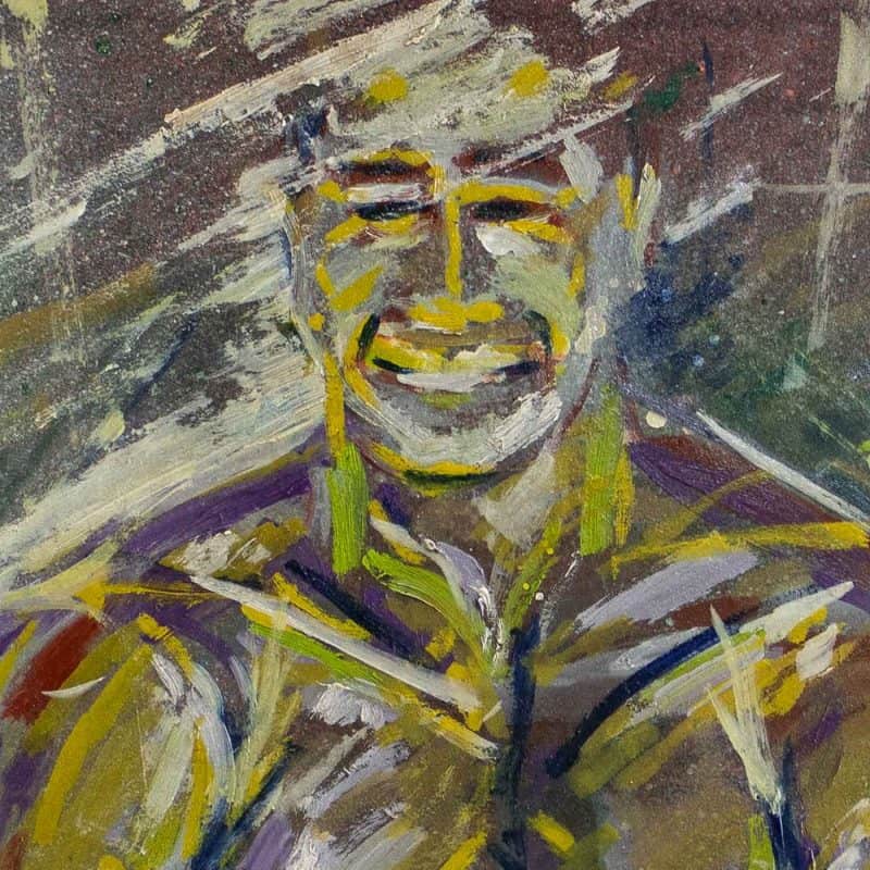 Alien - Oil painting - Studio Morfes