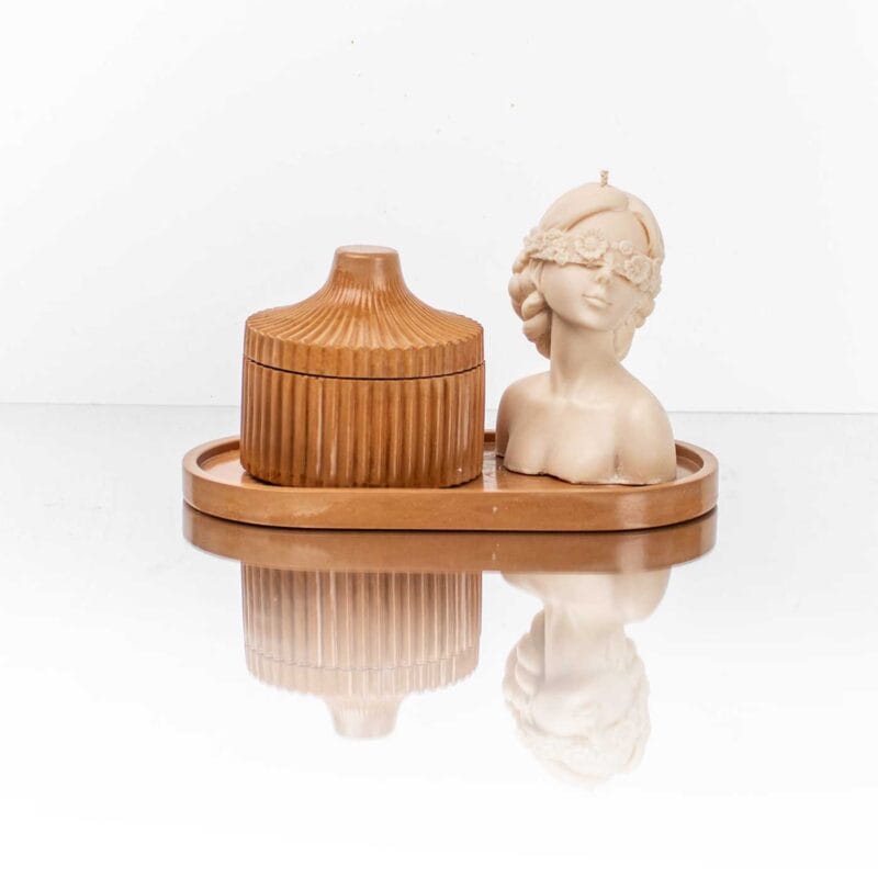 Female Body Statue, 12x11x36cm - Studio Morfes