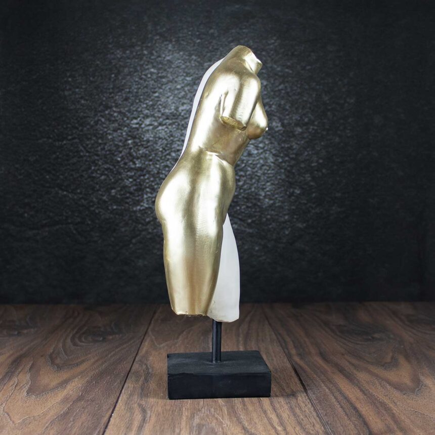 Female Body Statue, 12x11x36cm - Studio Morfes